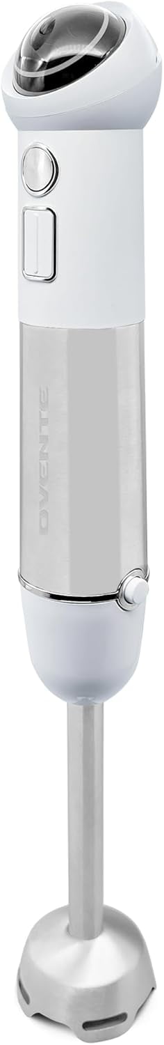OVENTE Cordless Immersion Hand Blender, 300W Rechargeable Handheld ...