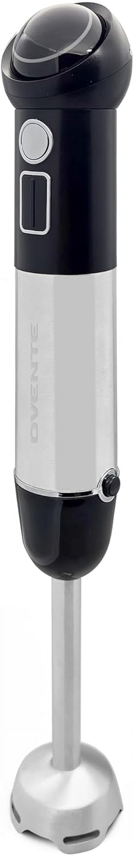 OVENTE Cordless Immersion Hand Blender, 300W Rechargeable Handheld ...