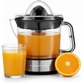 OVENTE Electric Citrus Juicer Machine with 2 Cones for Big and Small ...