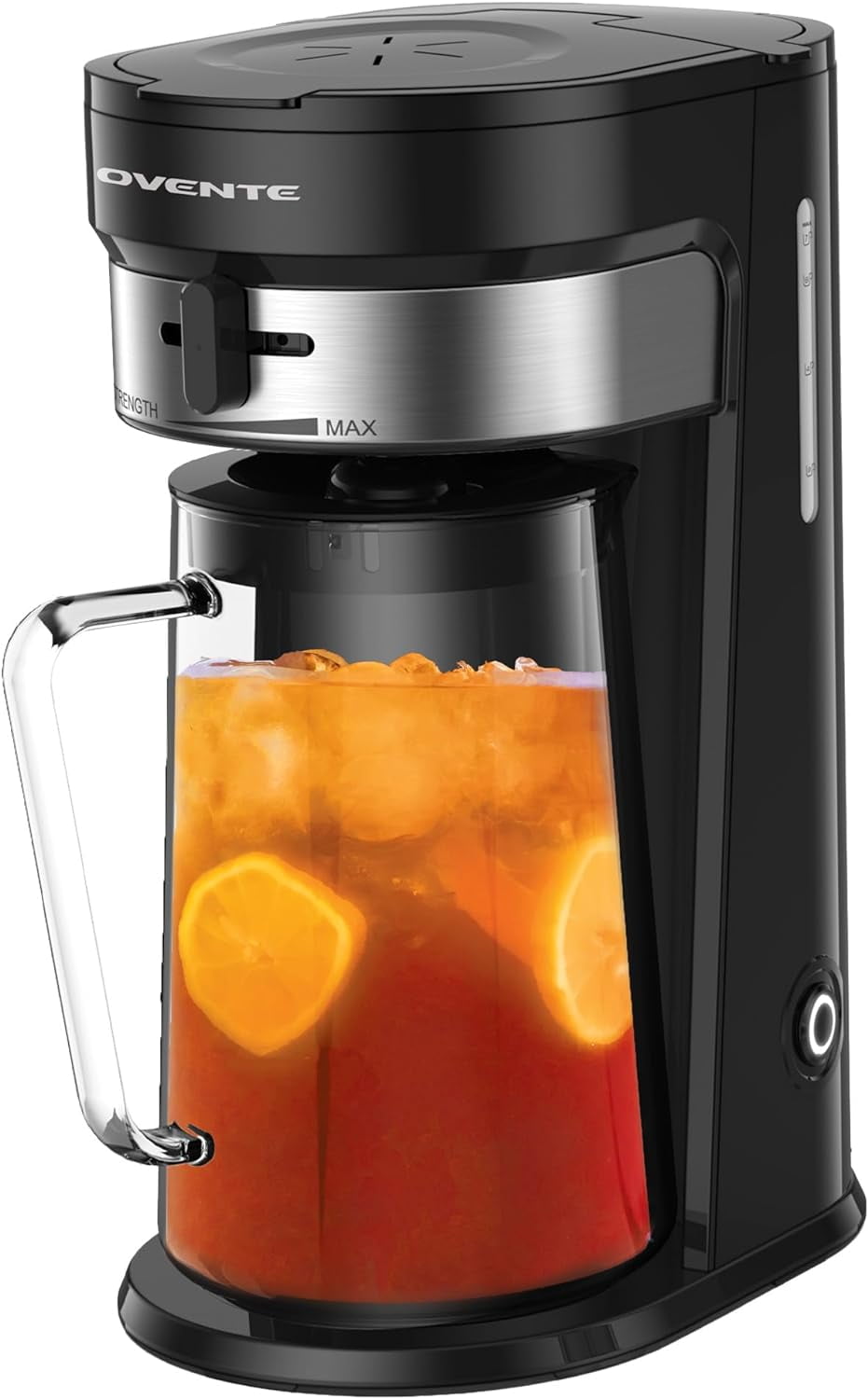 OVENTE Iced Tea Maker and Cold Coffee Brewer Machine with 3 Quart ...