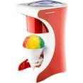 OVENTE Shaved Ice Snow Cone Machine with Reusable Plastic Cup, Non-Slip ...