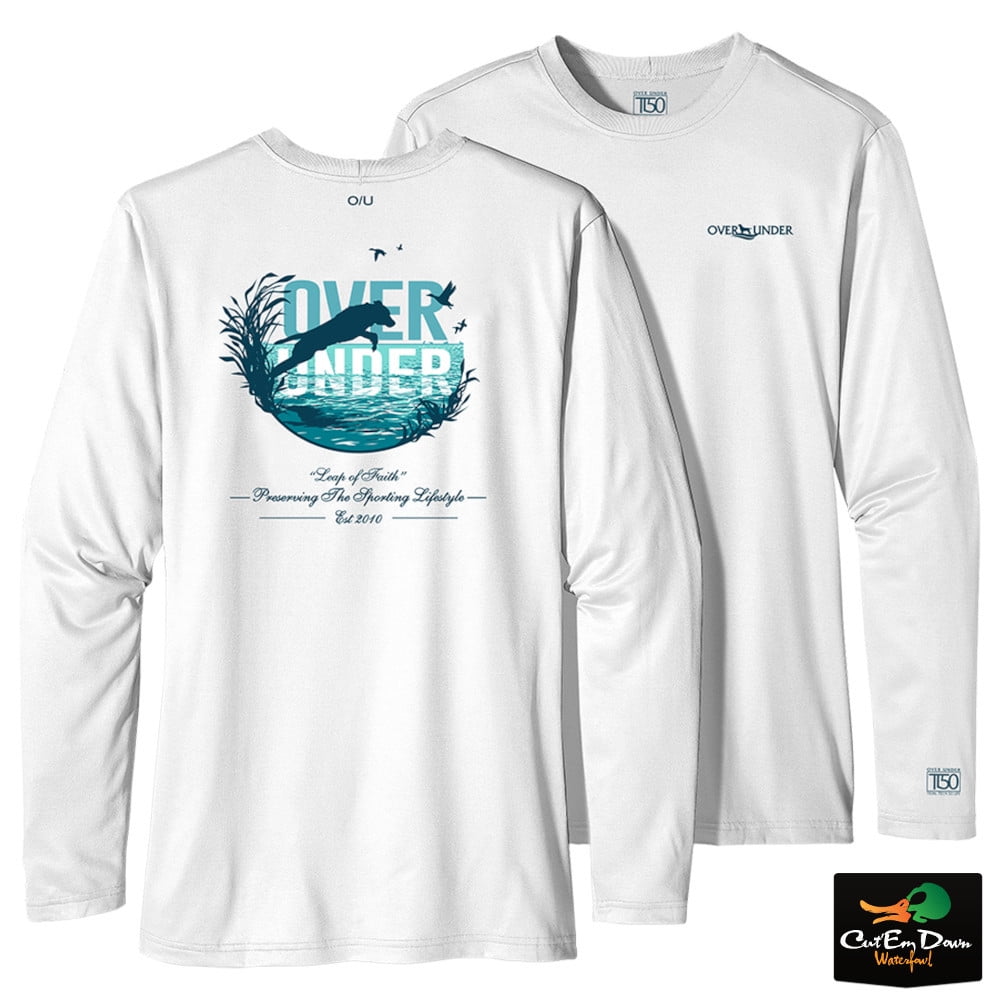OVER UNDER CLOTHING L/S SHIRT TIDAL TECH LEAP OF FAITH - Walmart.com