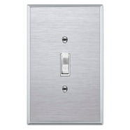 ENERLITES Triple Toggle Light Switch Metal Cover Plate, Stainless Steel ...