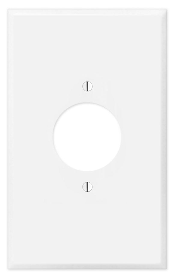 OVERSIZED Metal Outlet Cover, 1 Gang OVERSIZE Outlet Cover for 1.406 ...