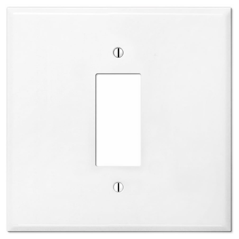 OVERSIZED Metal Switch Plate, 2 Gang Jumbo Decora Cover Plate (for 1 ...