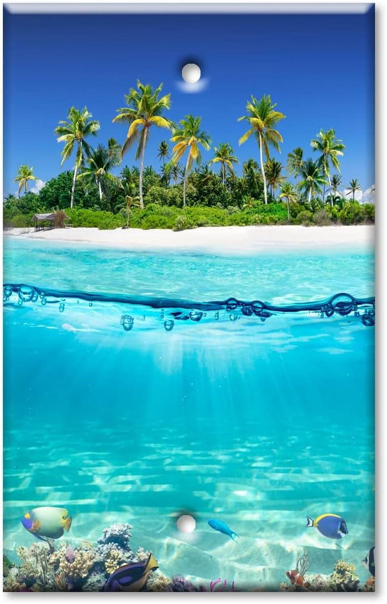 Switch Plate OVER SIZE Decorative Metal Wall Plate 1 Gang Blank ...