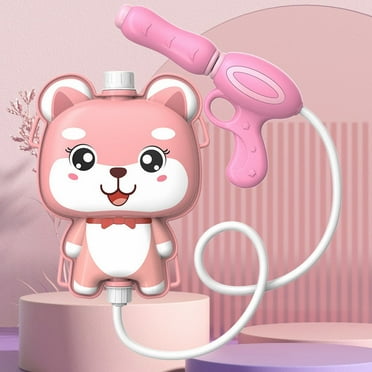 Prextex Fireman Backpack Water Gun Blaster with Fire Hat- Water Gun ...