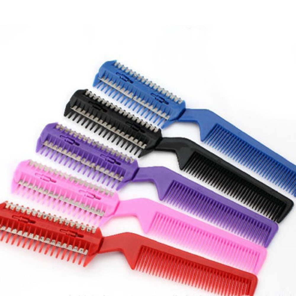 OVINYER DIY Hair Razor Comb Hairdressing Thinning Trimmer Punk Home ...