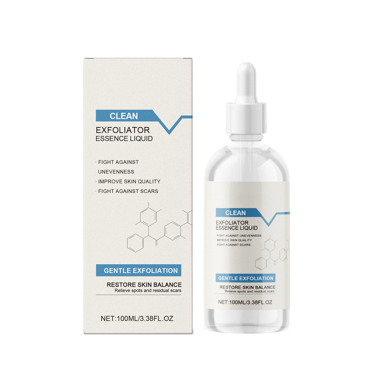 OVINYER Exfoliator Liquid Exfoliating And Soothing Blemishes And ...