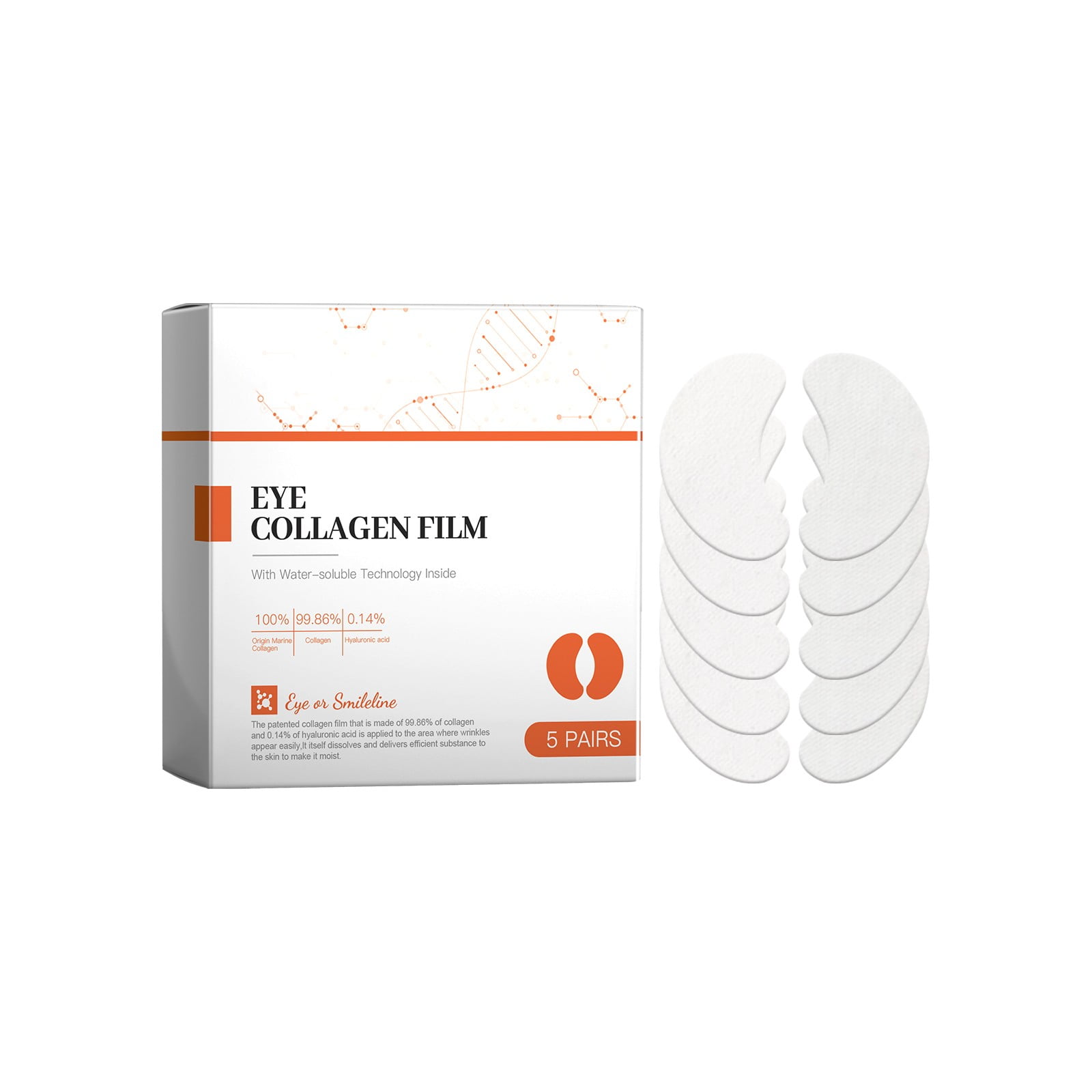 OVINYER Hydrolyzed Collagen Patch For The Eyes Collagen Patch For ...