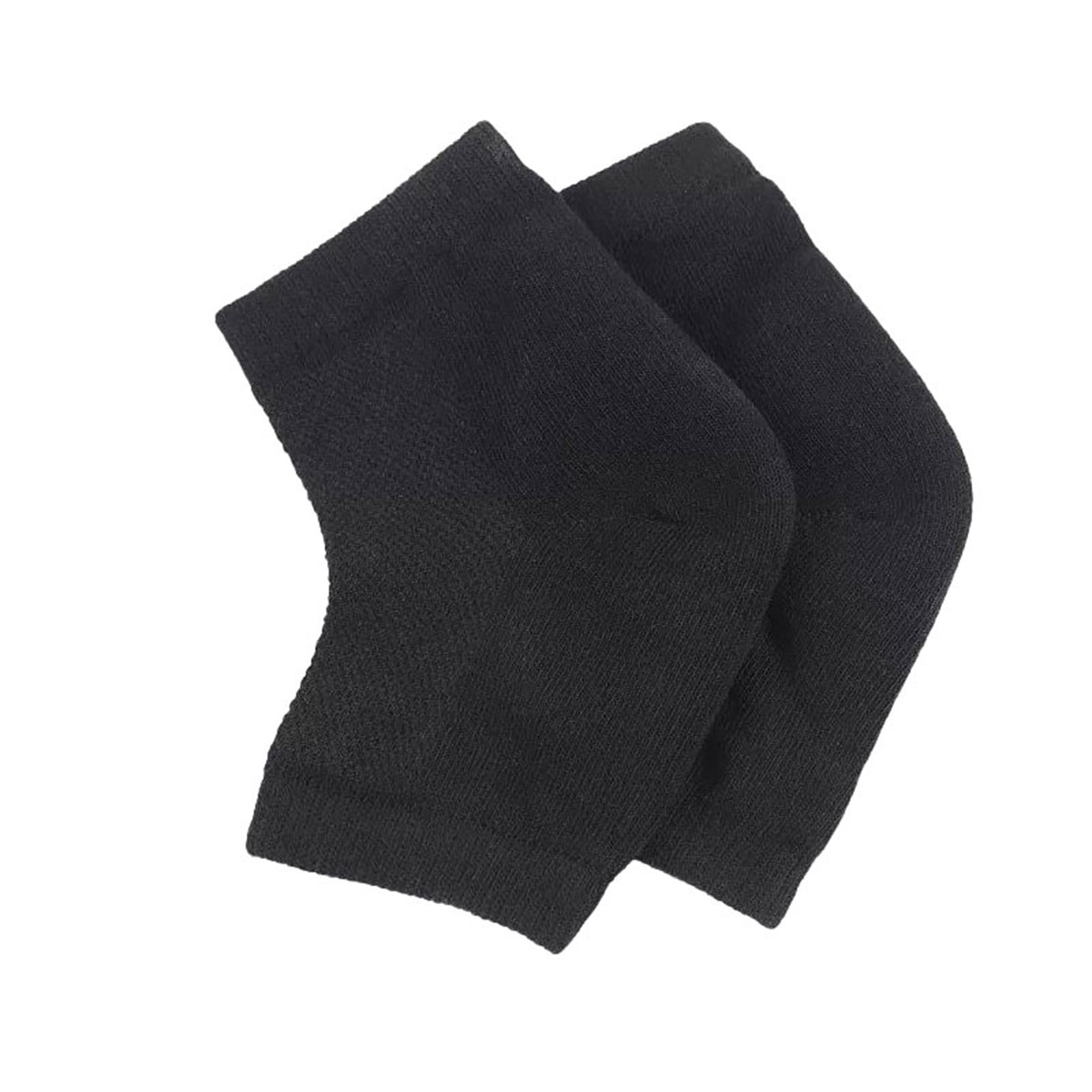 OVINYER Moisturizing Heel Socks, 3 Pairs Of Gel Toeless Socks, Open Toe ...