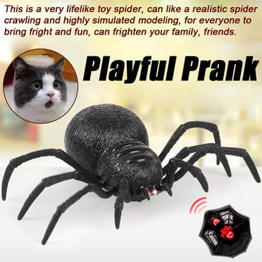 Realistic Remote Control Spider Prank Toy, Wireless RC Tarantula for ...