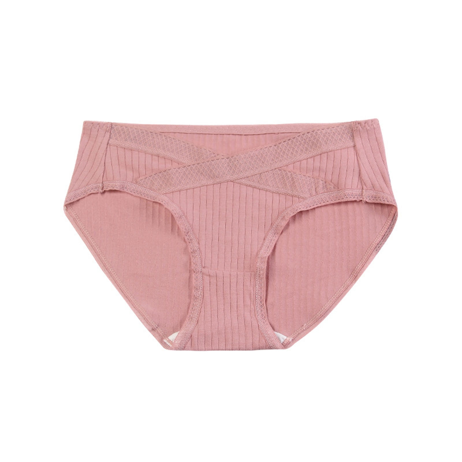 OVINYER Women Pregnancy Low Waist Belly Support Fashion Threaded ...
