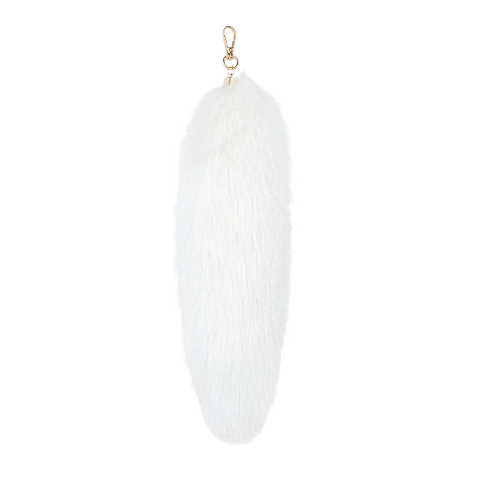 OVNVUSKG Man Made Animal Tail Key Chain Plush Tail Pendant Long Tail ...