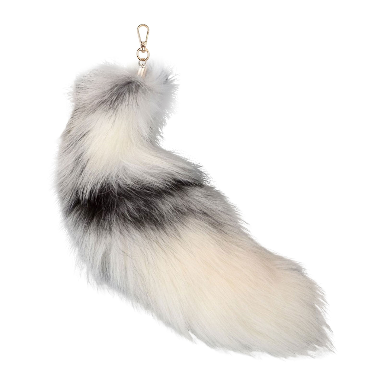 OVNVUSKG Man Made Animal Tail Key Chain Plush Tail Pendant Long Tail ...