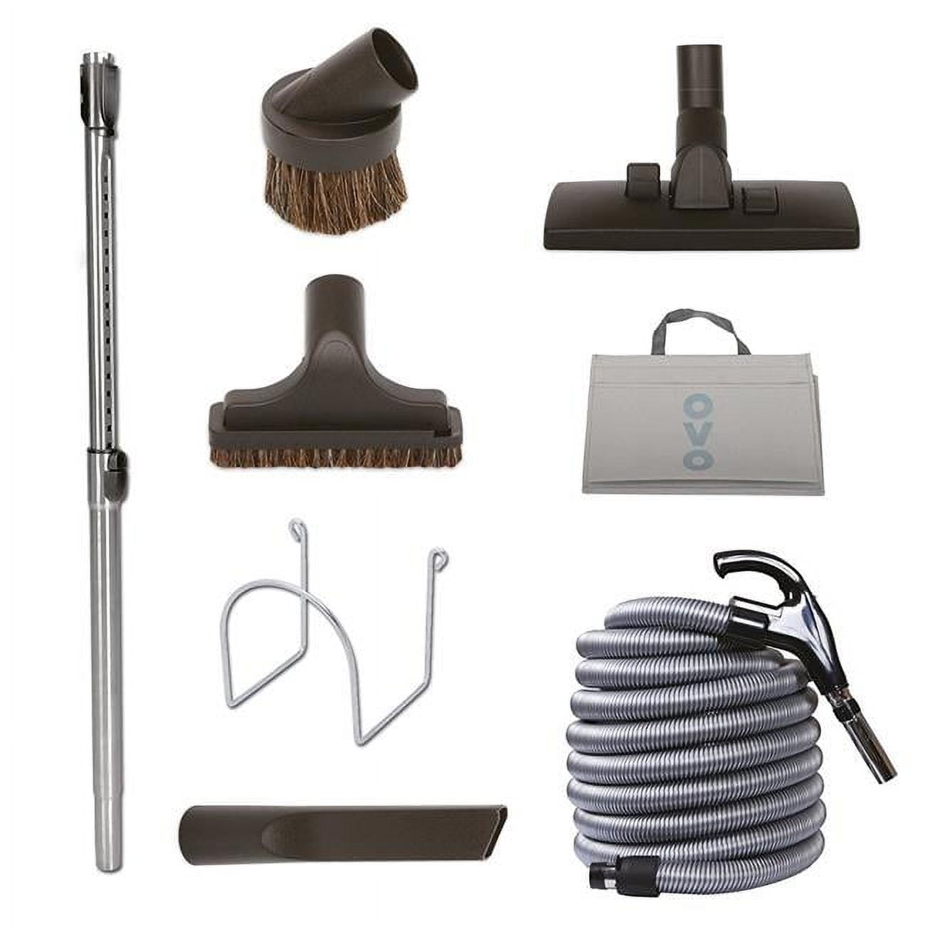 OVO KIT-LV35S-OVO Standard Central Vacuum Cleaning Tools Kit - Walmart.com