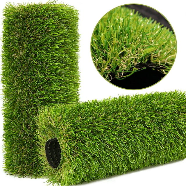 OVYEOFR 3.3' x 33' Artificial Grass Turf Thick Lawn Carpet for Indoor ...