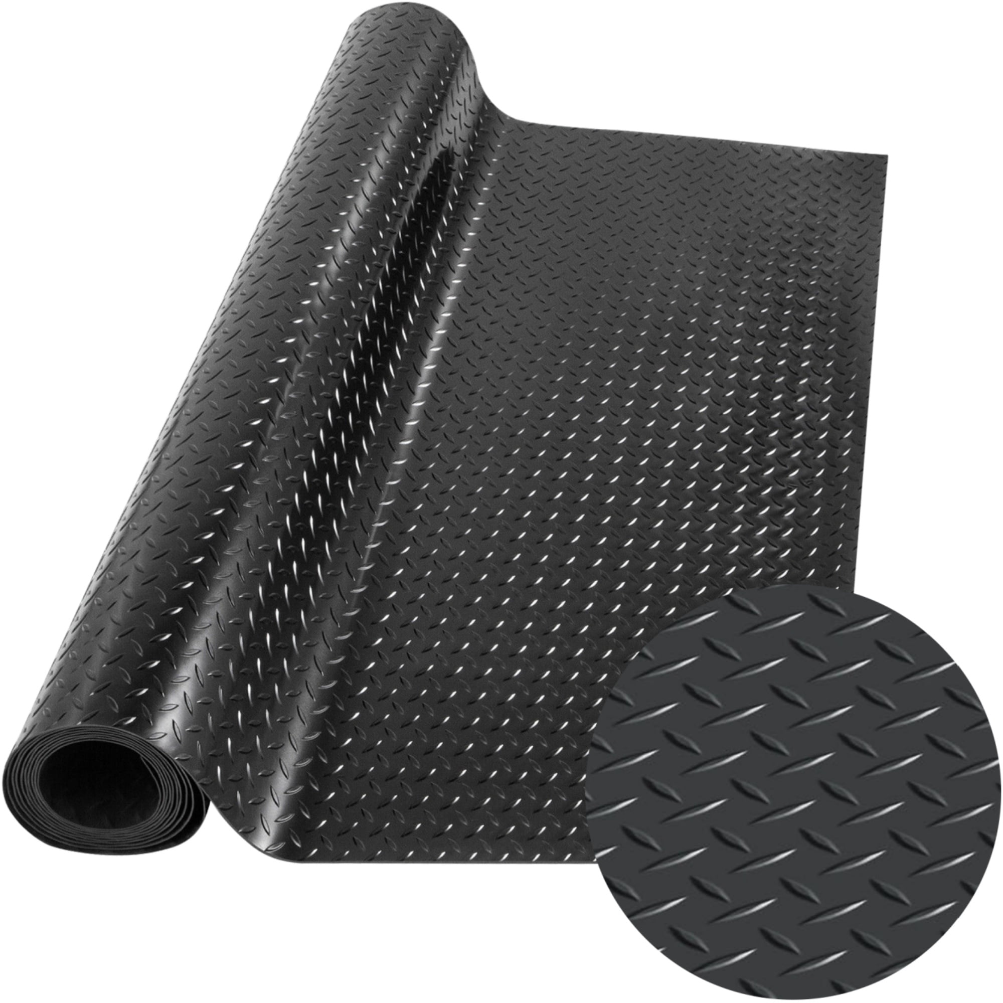 OVYEOFR Garage Flooring Mat, 5ft x 9.8ft Heavy Duty Garage Floor Mat ...