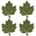 OVZME Embroidered Harvest Maple Leaf Placemats Set of 4 , Thanksgiving ...