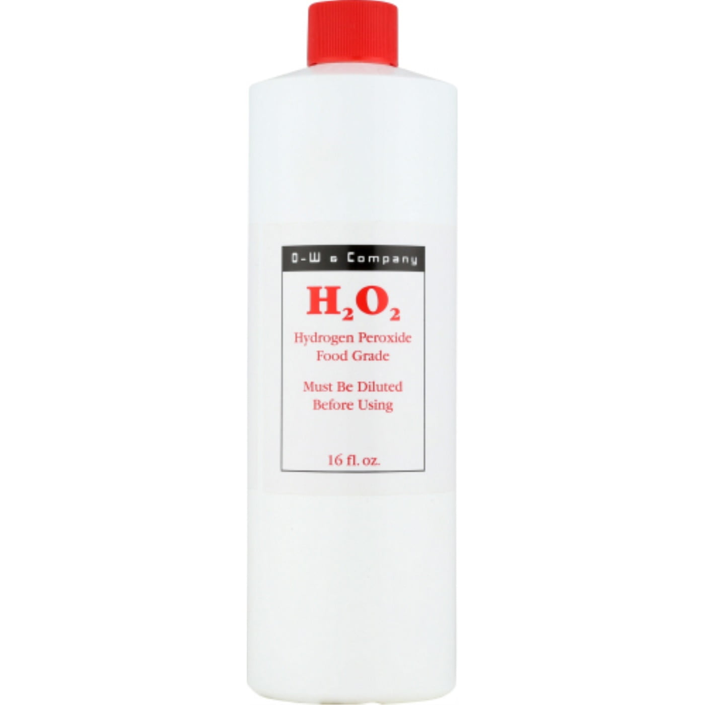 O W & CO, Concentrated Hydrogen Peroxide 12%, 16 oz Bottle, Pack of 1 ...