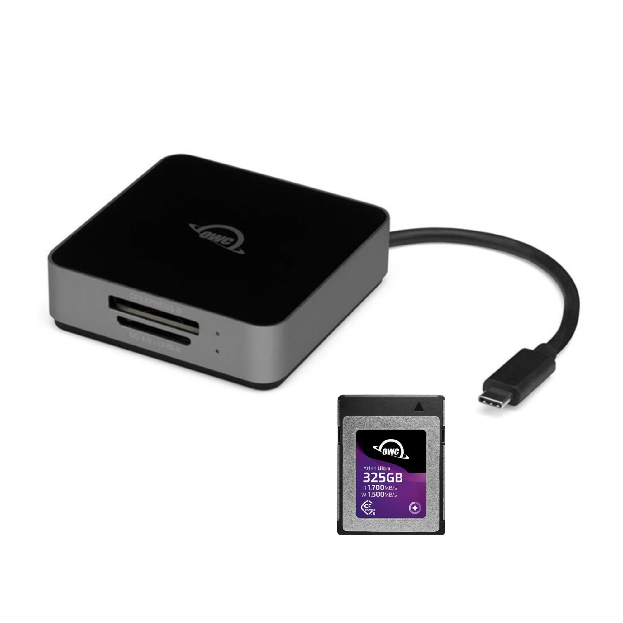 OWC 325GB Atlas Ultra CFExpress 2.0 Type B Card with Atlas Dual ...