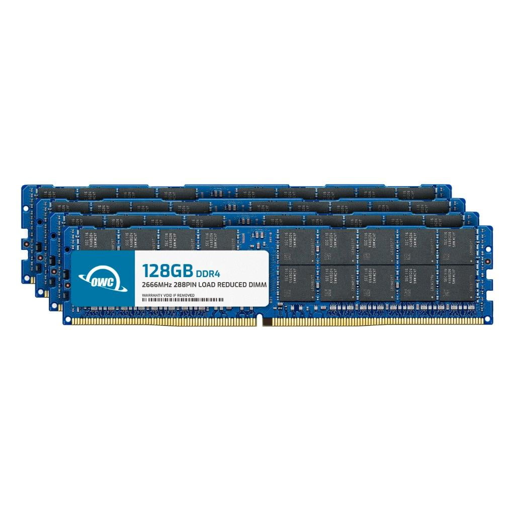 OWC 512GB (4x128GB) DDR4 2666MHz PC4-21300 CL19 4RX4 ECC Load Reduced ...
