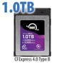 OWC Atlas Ultra - Flash memory card - 1 TB - CFexpress Type B - TAA ...