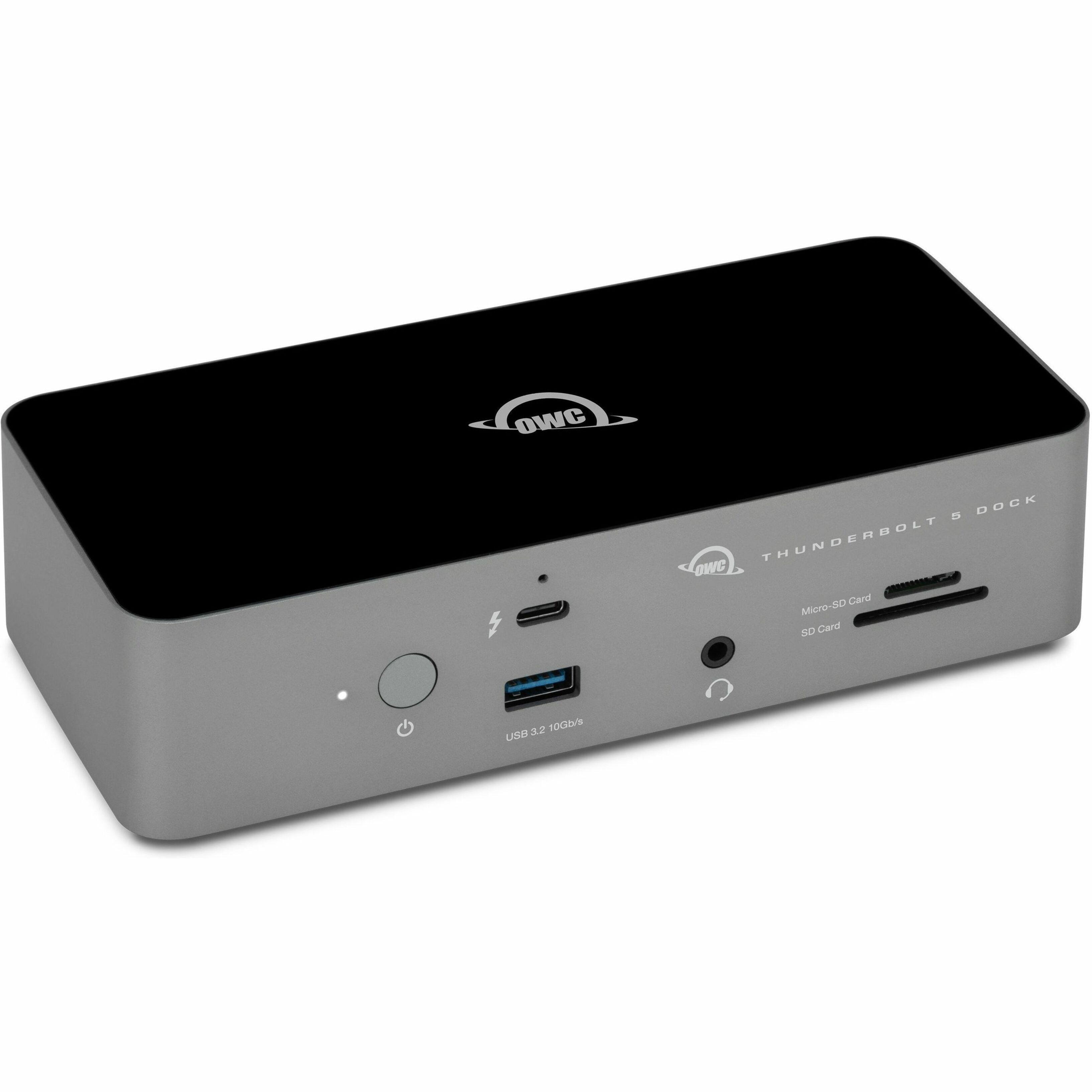 OWC 11-Port Thunderbolt 5 Dock with 140W Power Delivery, 2.5GbE, Up to ...
