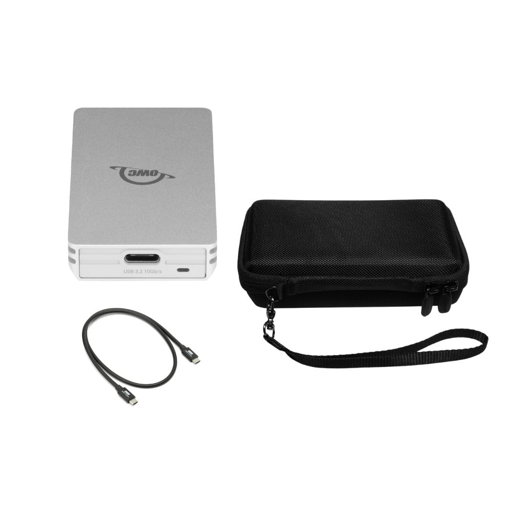 OWC Envoy 1TB Ultra-Portable USB-C NVMe SSD with 1000 MBPS Transfer ...
