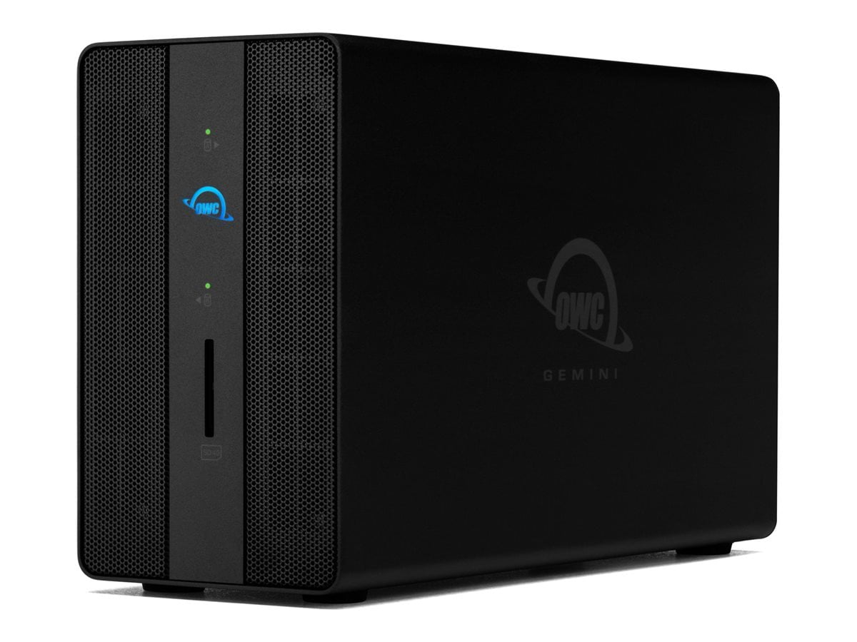 OWC 16TB Gemini Ultra X2 Thunderbolt (40Gb/s) Dock + NVMe RAID External ...