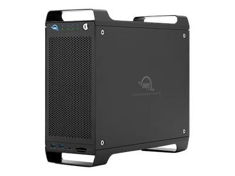 OWC ThunderBay Flex 8, 8-Bay Storage + 8-Port Docking Connectivity + PCIe Expansion Enclosure ...