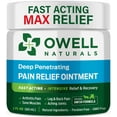 OWELL Naturals Relief Ointment - 14 oz - Maximum Strength All Natural ...