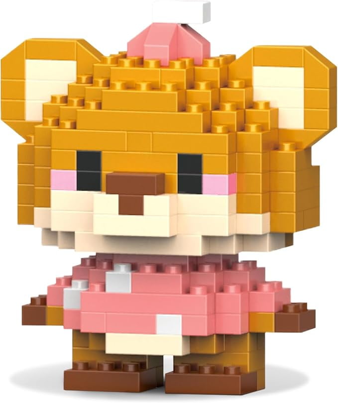 OWIKOL Cute Teddy bear Building Blocks Kit – Micro Bricks Set ...