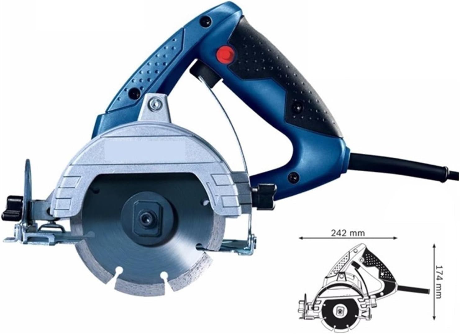 OWIKOL Electric Concrete Saw Marble Cutting Machine Circular Saw Heavy ...