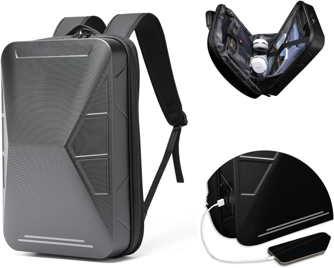 OWIKOL Hard Shell Laptop Bag for Tesla Cybertruck Model X/S/Y/3 TSA ...