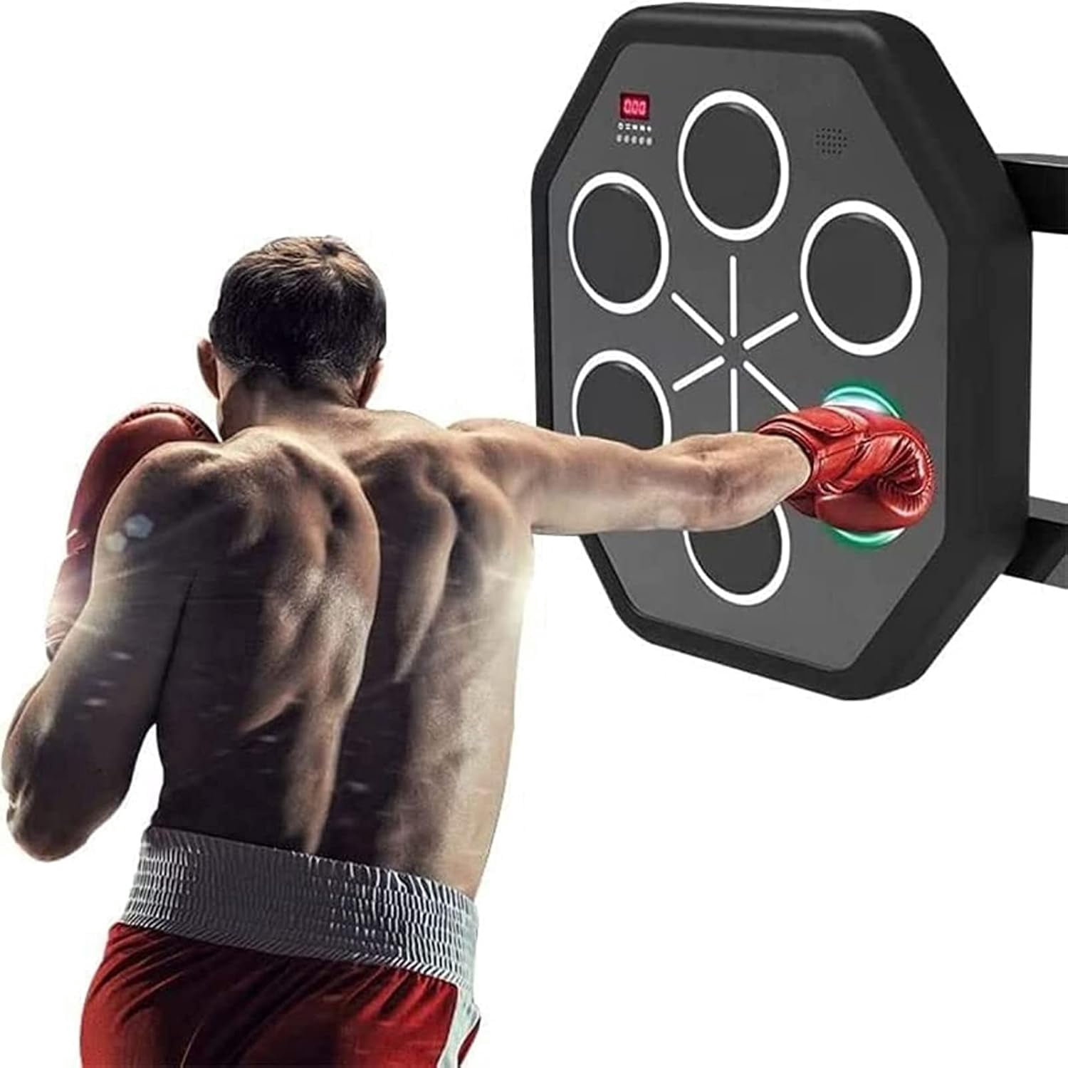 OWIKOL Music Box Exercise Wall Target, Intelligent Electronic Boxing ...