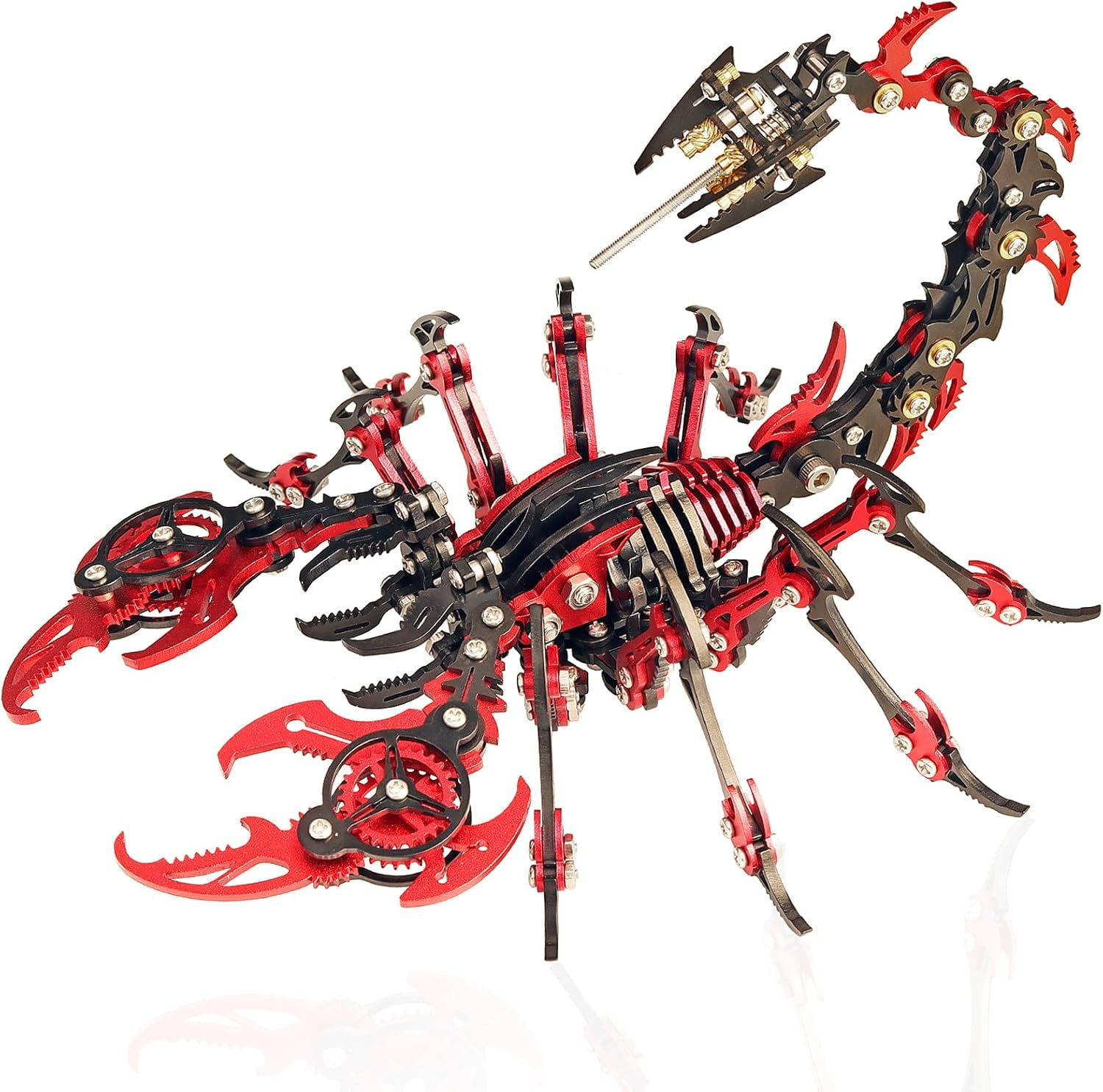 OWIKOL Premium 3D Metal Puzzle Kit: Intricate Scorpion Model for Adults ...
