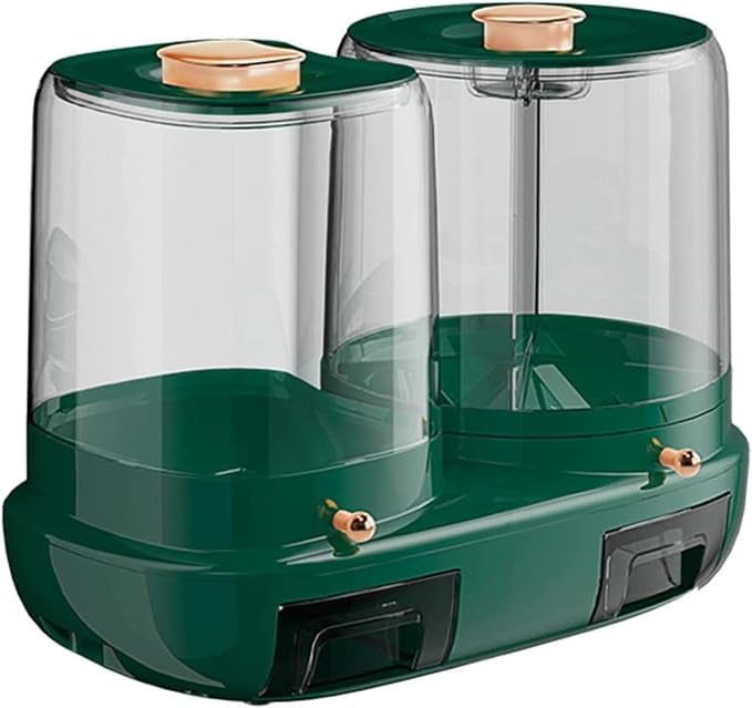 OWIKOL Rice Dispenser and Grain Storage Container, 5 Grids 25lbs ...