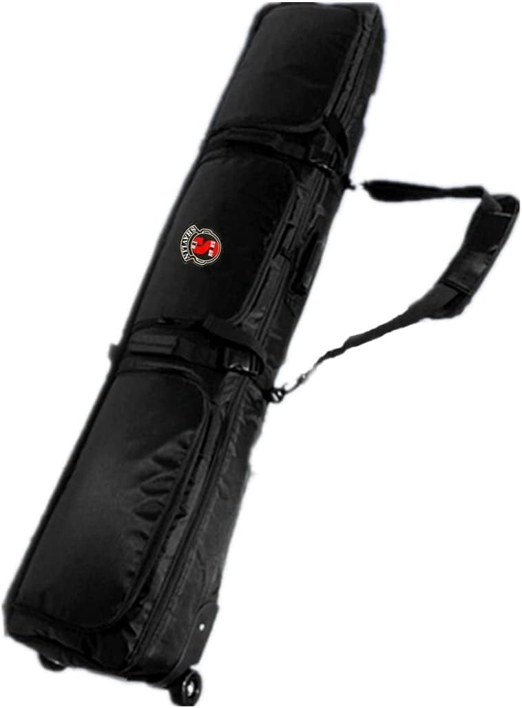 OWIKOL Wheelie Fully Padded Snowboard Bag - Air Travel Roller ...