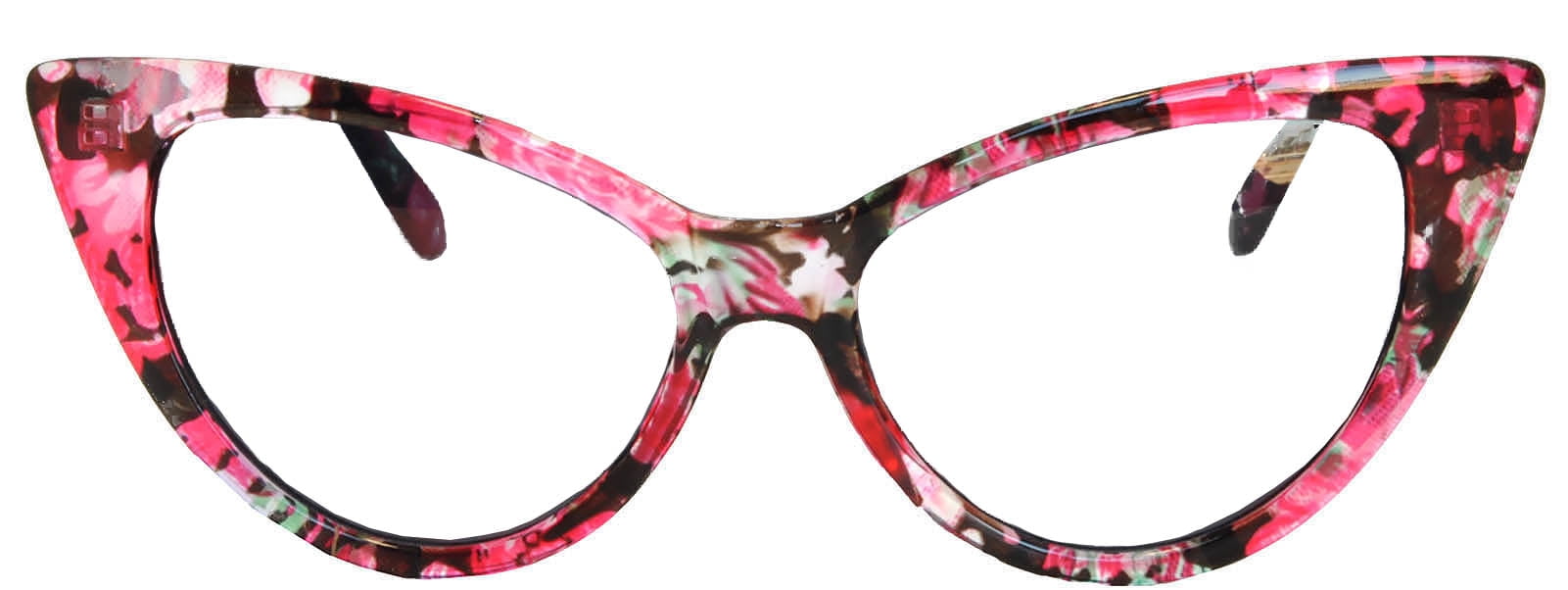 OWL Cat Eye Ladies Sunglasses Winged Frame Retro Vintage Glasses for ...