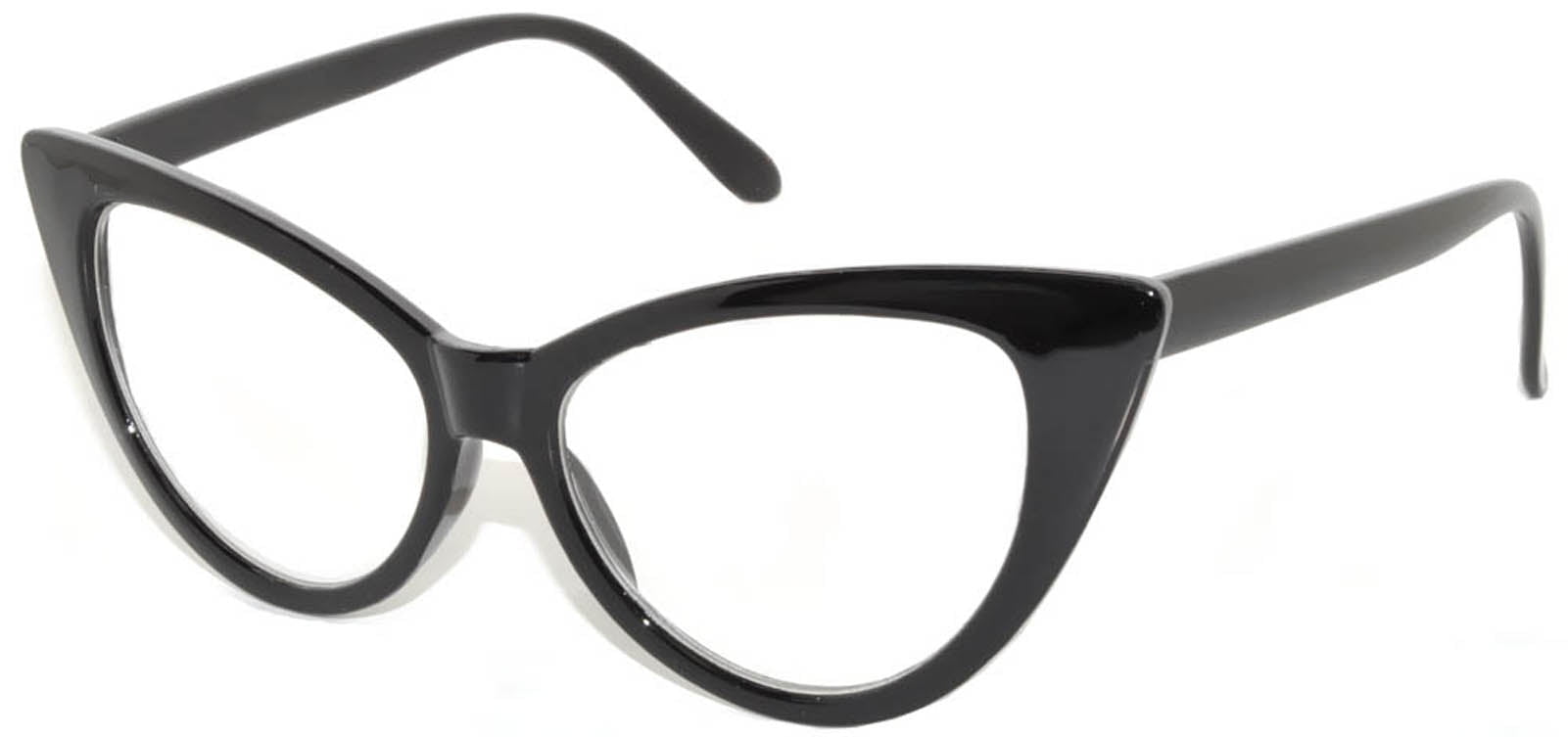 OWL Cat Eye Ladies Sunglasses Winged Frame Retro Vintage Glasses for ...