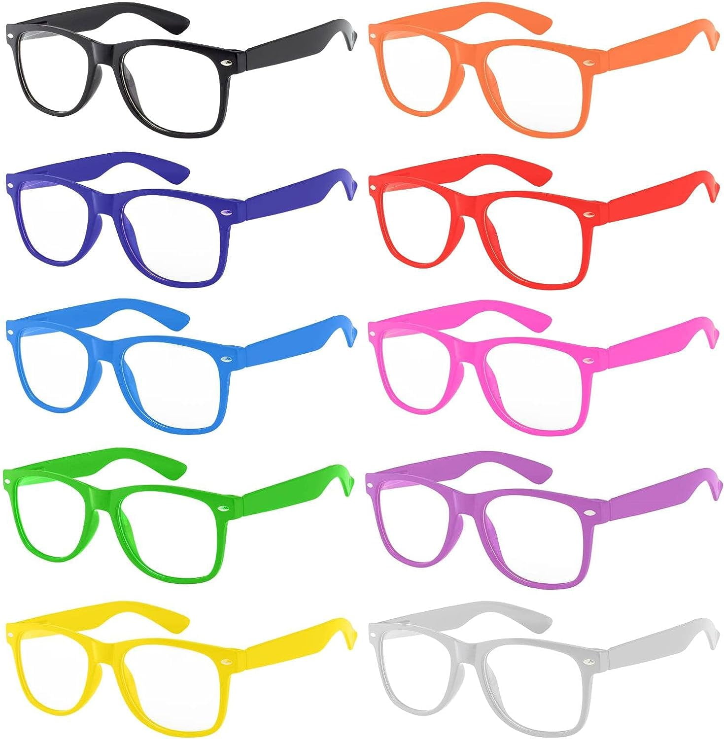 OWL Nerd Glasses for Kids UV400 Polycarbonate Clear Lens Fake Toddler ...