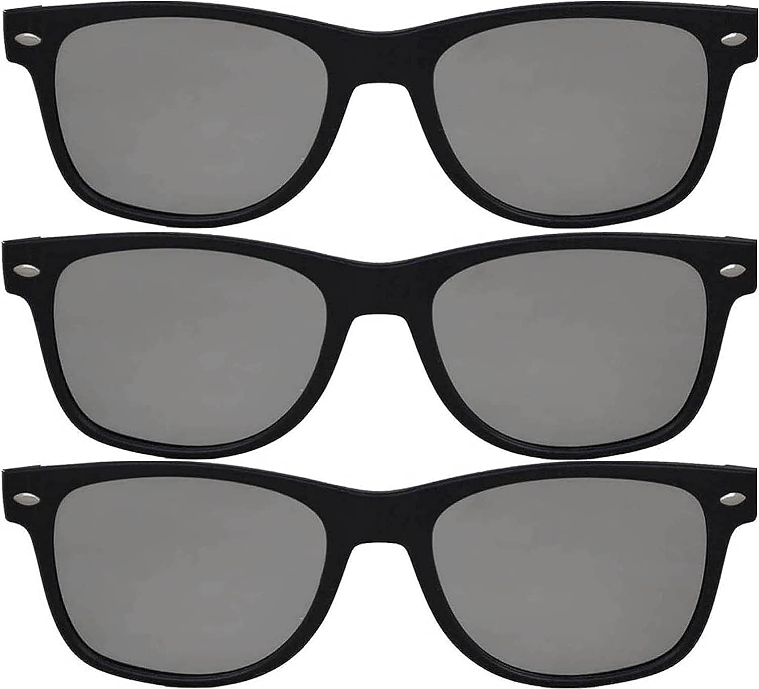 OWL Square Sunglasses Mens Womens UV400 Protection Retro Mirrored ...