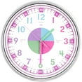 OWLCONIC Analog Teaching Clock for Kids - Easy to Read, Quiet, Perfect ...