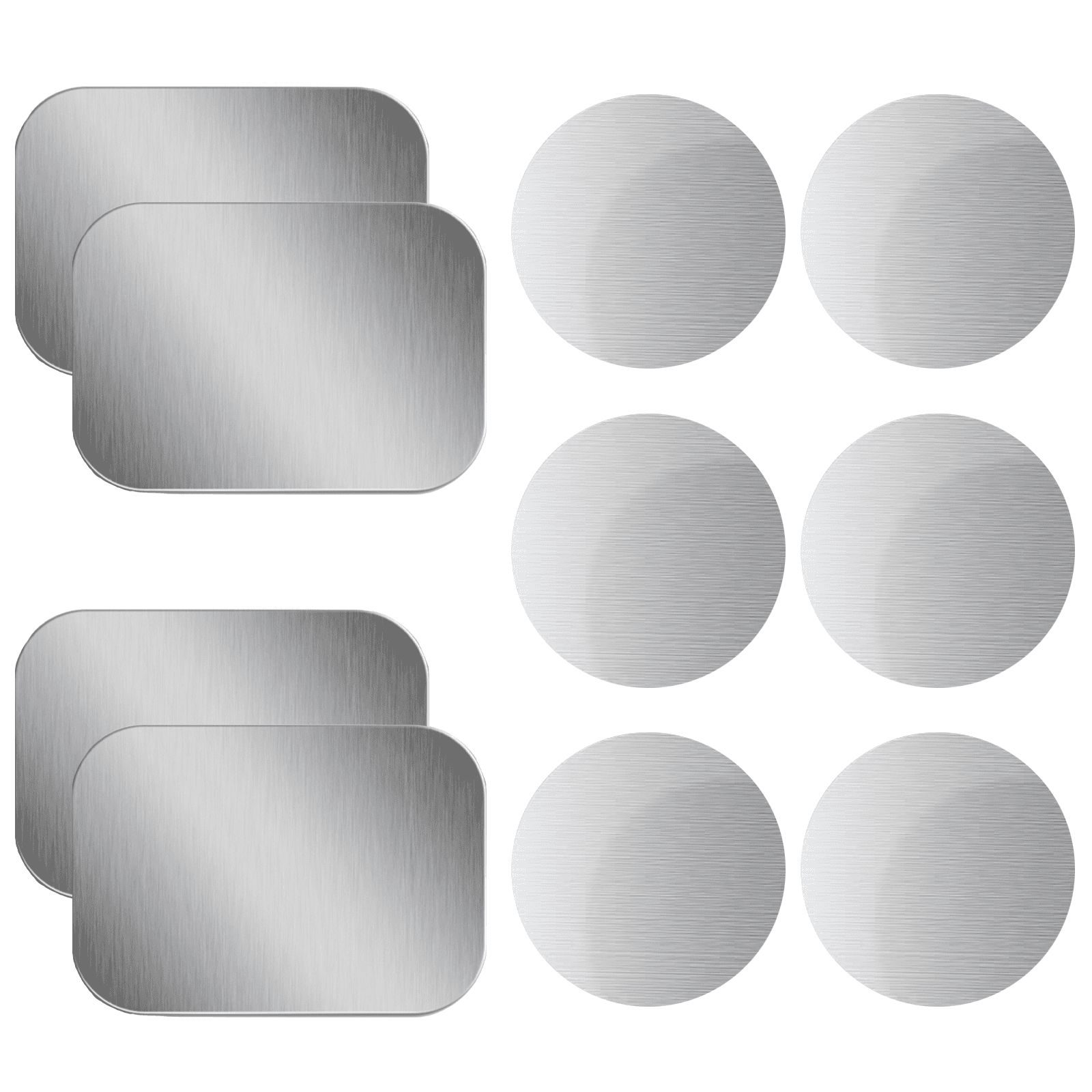 OWLKELA 10 Pack Magnetic Metal Plate Mount, for Phone Car Holder with ...