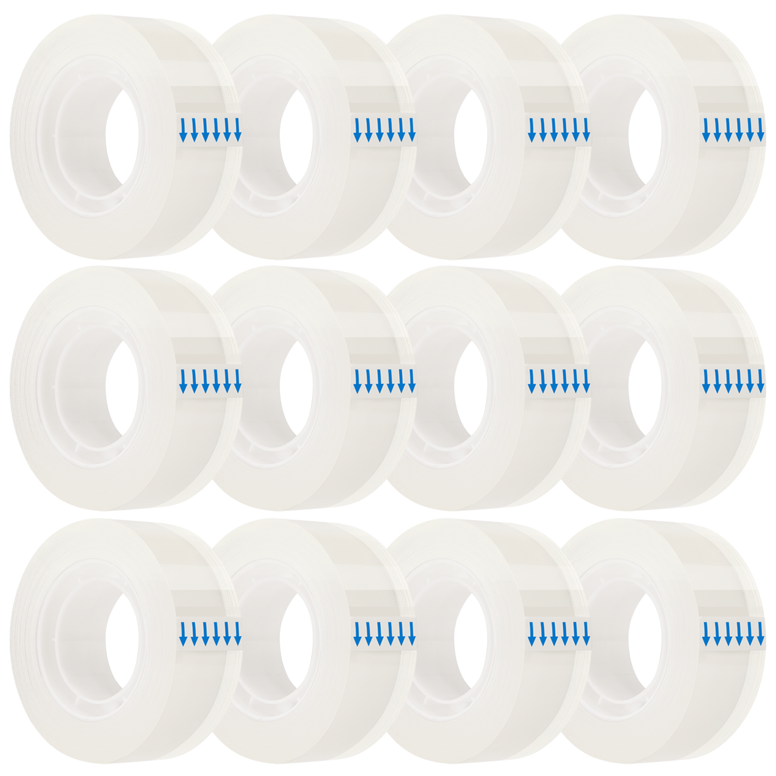 Scotch Transparent Tape 12 Pack, 3/4 in. x 1000 in., 12 Boxes/Pack ...