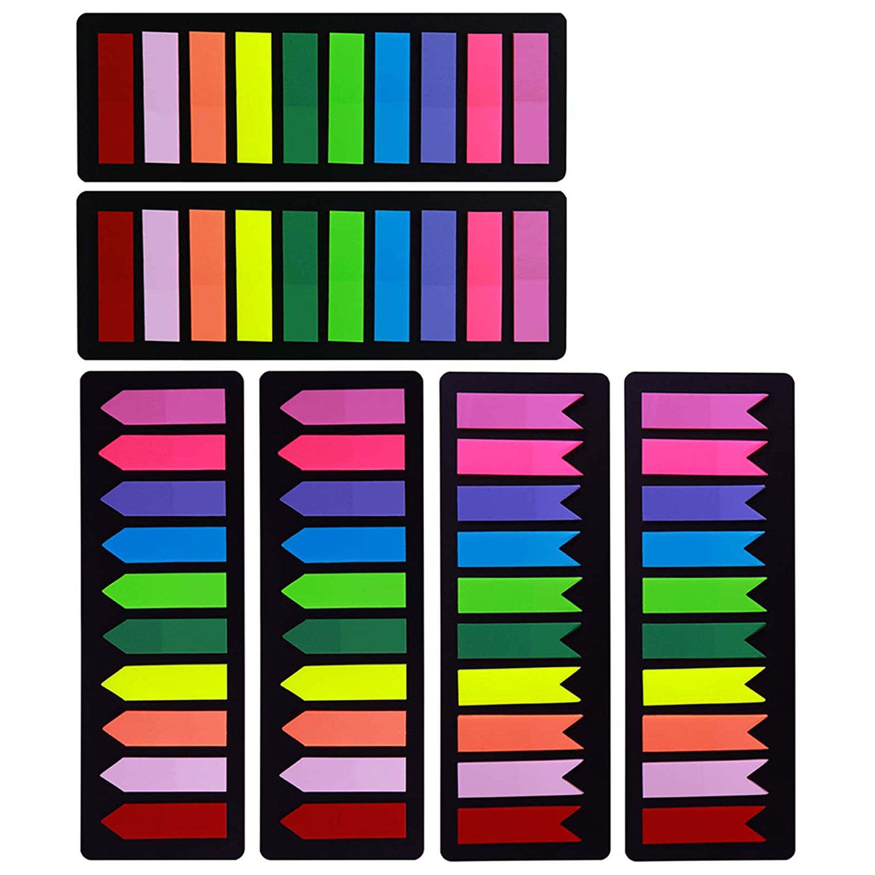 Post It® Tabs 2 In Angled Solid Assorted Primary Colors 6 Tabscolor 4 Colors 24 Tabspack