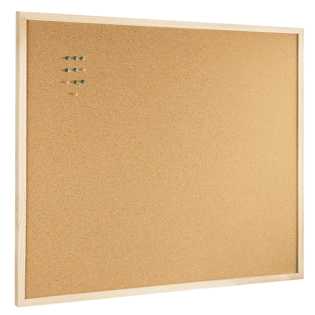 "OWLKELA Small Cork Board Bulletin Board, 24""X 36"", Ideal for Office ...