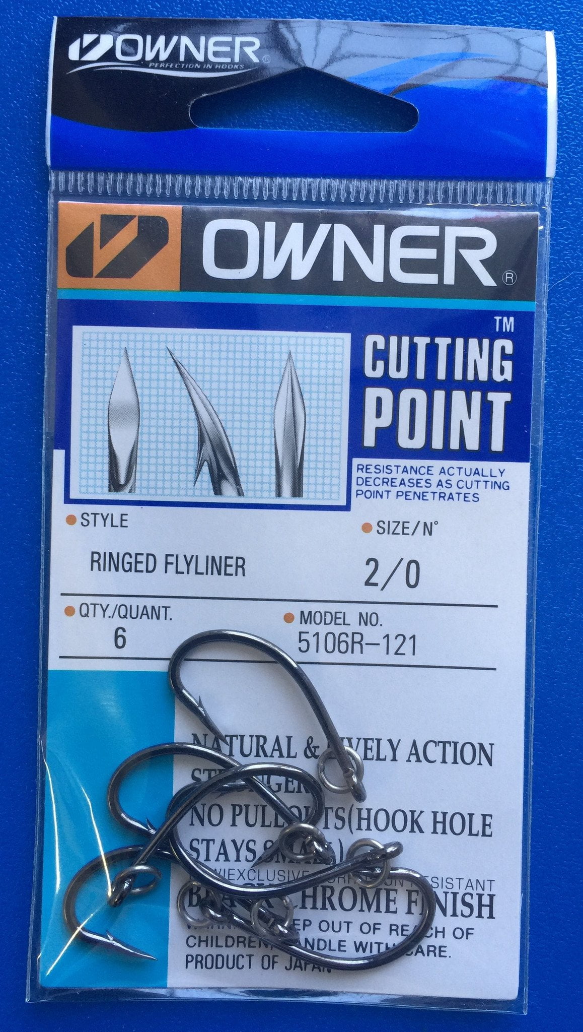OWNER Ringed Flyliner Hooks - Walmart.com