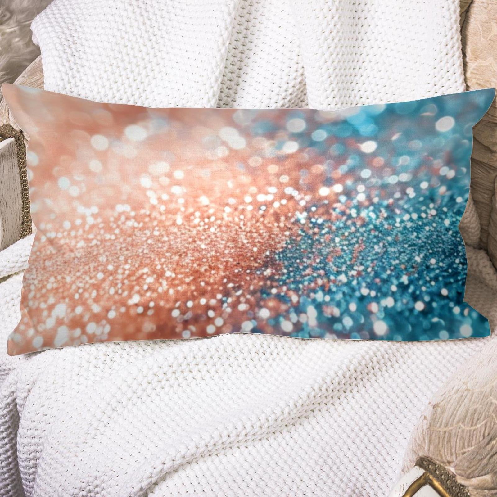 OWNFEELING Home Decor Pink Daisy Streamer Pattern Luxurious Velvet Bed ...